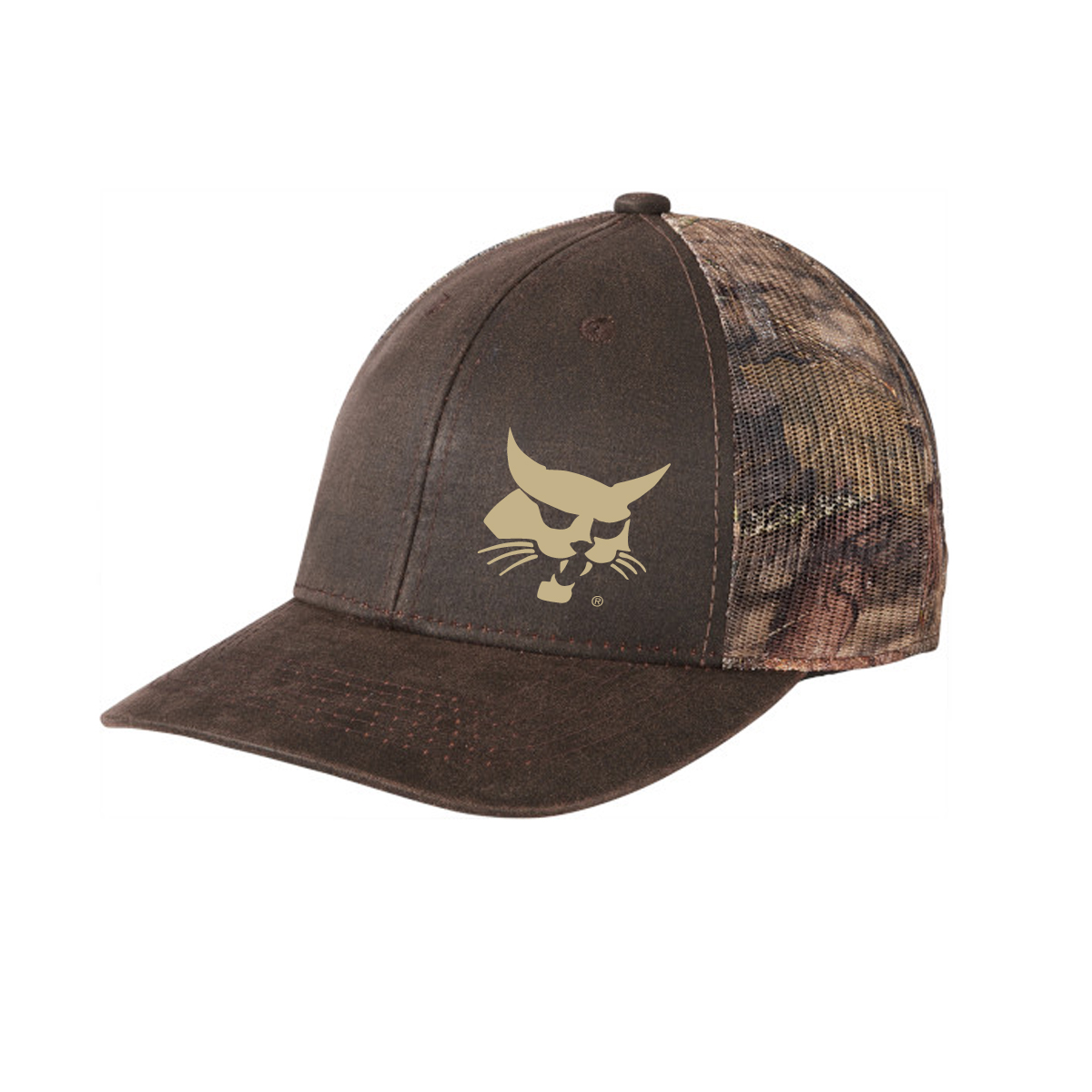 Camoflauge Mesh Back Cap - Bobcat